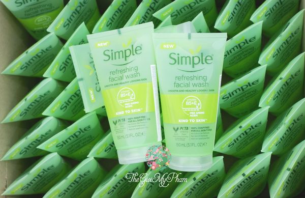 SRM Simple Kind To Skin 150ml #Xanh Lá (Mẫu Mới)SRM Simple Kind To Skin ...