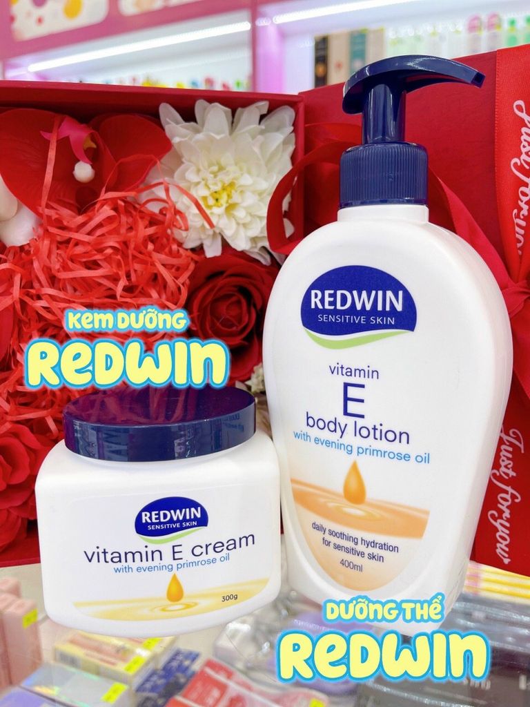 Kem Dưỡng Vitamin E Cream Redwin 300gKem Dưỡng Da Vitamin E Redwin ...