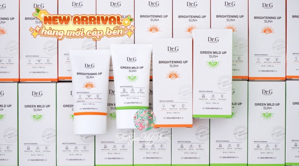 Kem Chống Nắng Dr.G 50ml #Xanh LáKem Chống Nắng Dr.G 50ml #Xanh Lá – Thế Giới Mỹ Phẩm Bình Dương