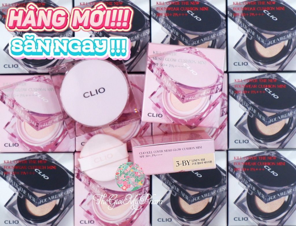 (Mini Size) Phấn Nước Che Phủ Clio Kill Cover Mesh Glow Cushion #3 ...