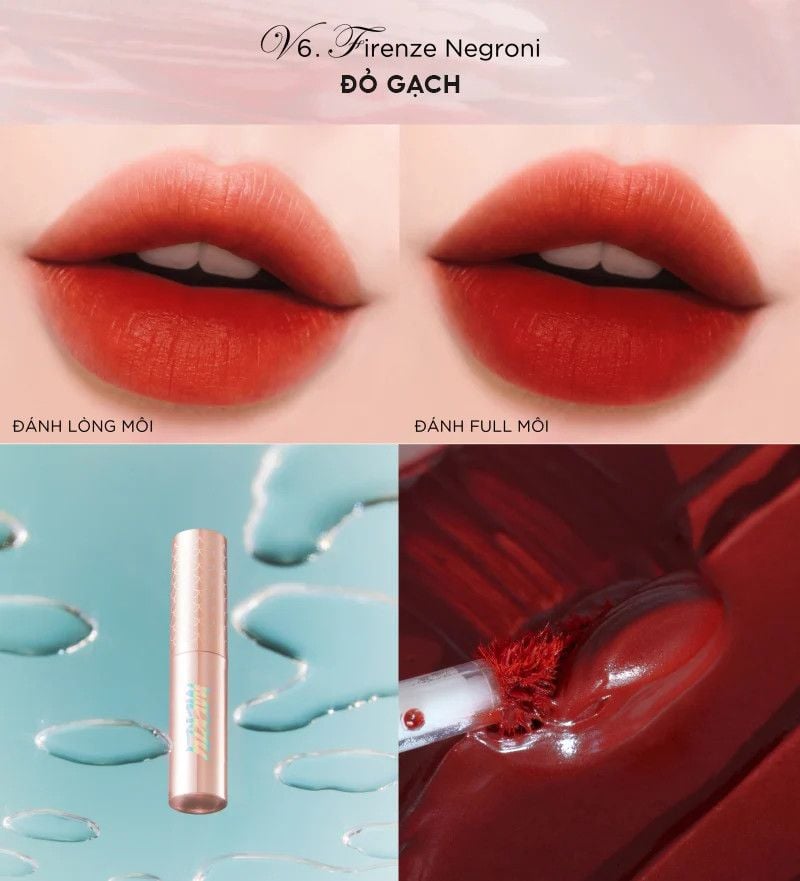 Son Kem Lì Merzy The First Velvet Tint (Ver Siren) #V6 Firenze ...