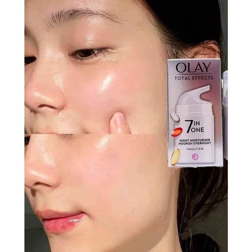 Kem Dưỡng Olay Total Effects 7 In One 50ml (Đêm)Kem Dưỡng Olay Total Effects 7 In One 50ml (Đêm ...
