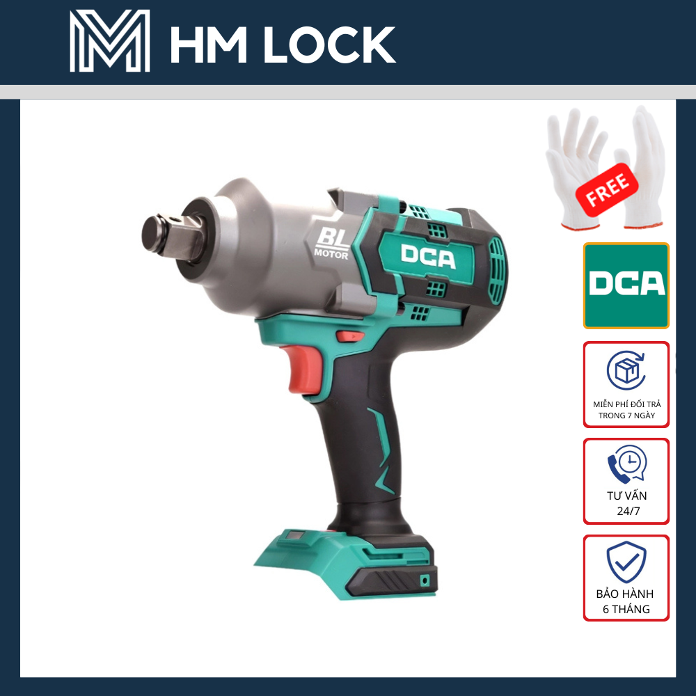 MÁY SIẾT BU LÔNG DÙNG PIN 20V DCA - HÀNG CHÍNH HÃNG - HM LOCK - ADPB99