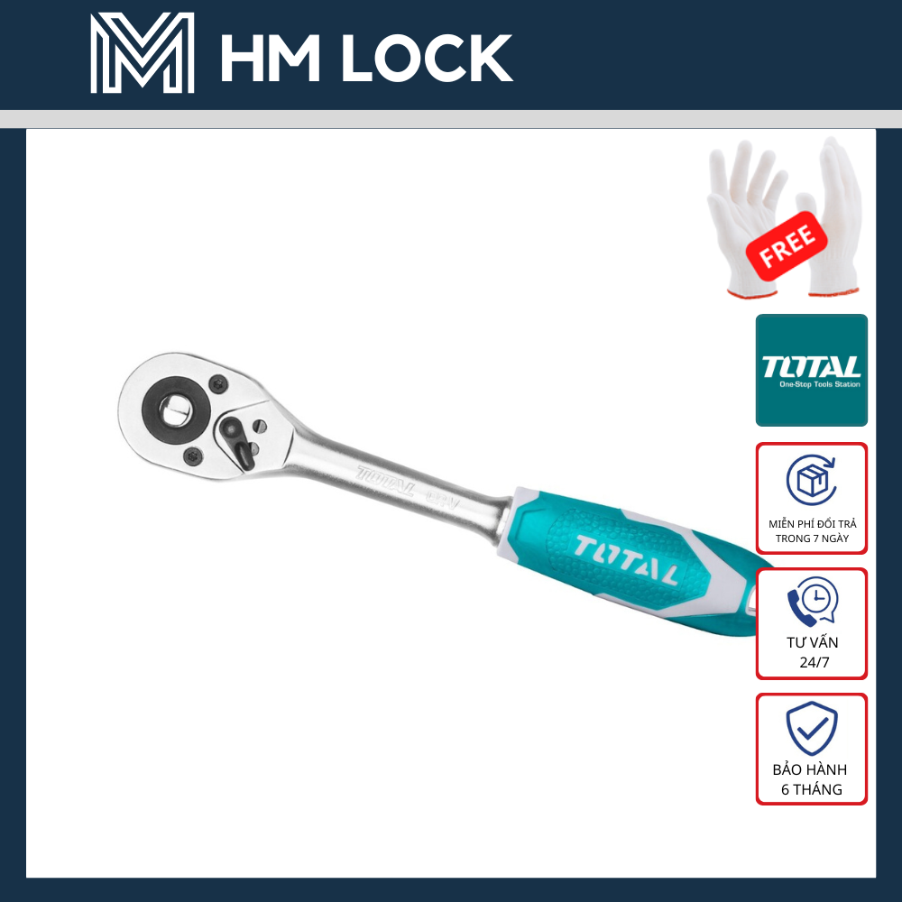 1/4" CỜ LÊ LỰC TOTAL - HÀNG CHÍNH HÃNG - THT106146 - HM LOCK