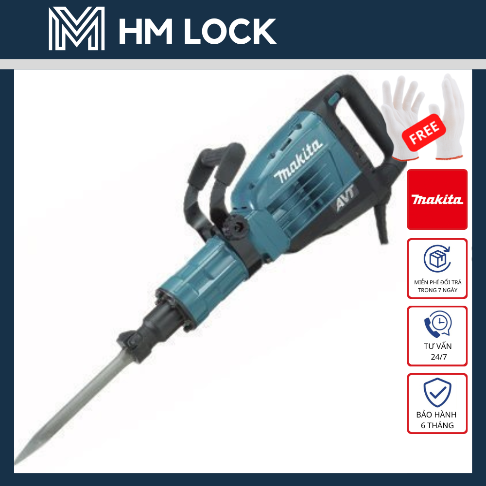 MÁY ĐỤC BÊ TÔNG MAKITA HM1317C - 1,510 W - HÀNG CHÍNH HÃNG
