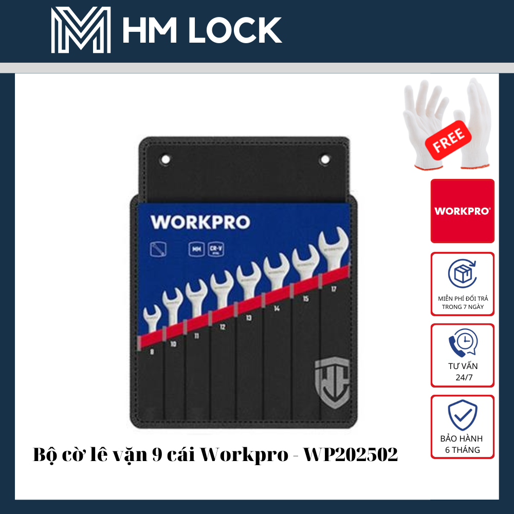 BỘ CỜ LÊ VẶN 9 CÂY, 16 CÂY, 23 CÂY Workpro - HÀNG CHÍNH HÃNG