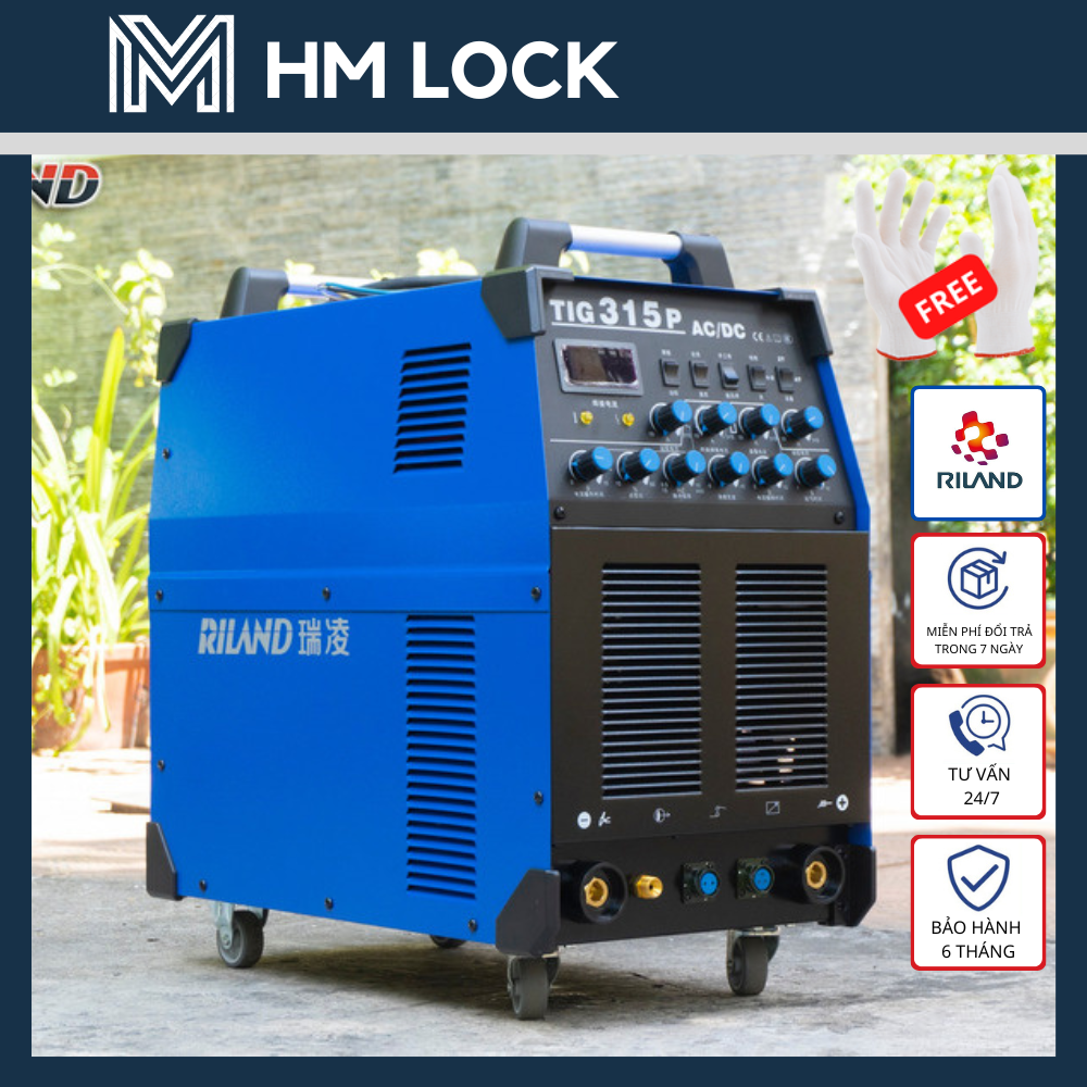 MÁY HÀN RILAND TIG 315PAC/DC - HÀNG CHÍNH HÃNG