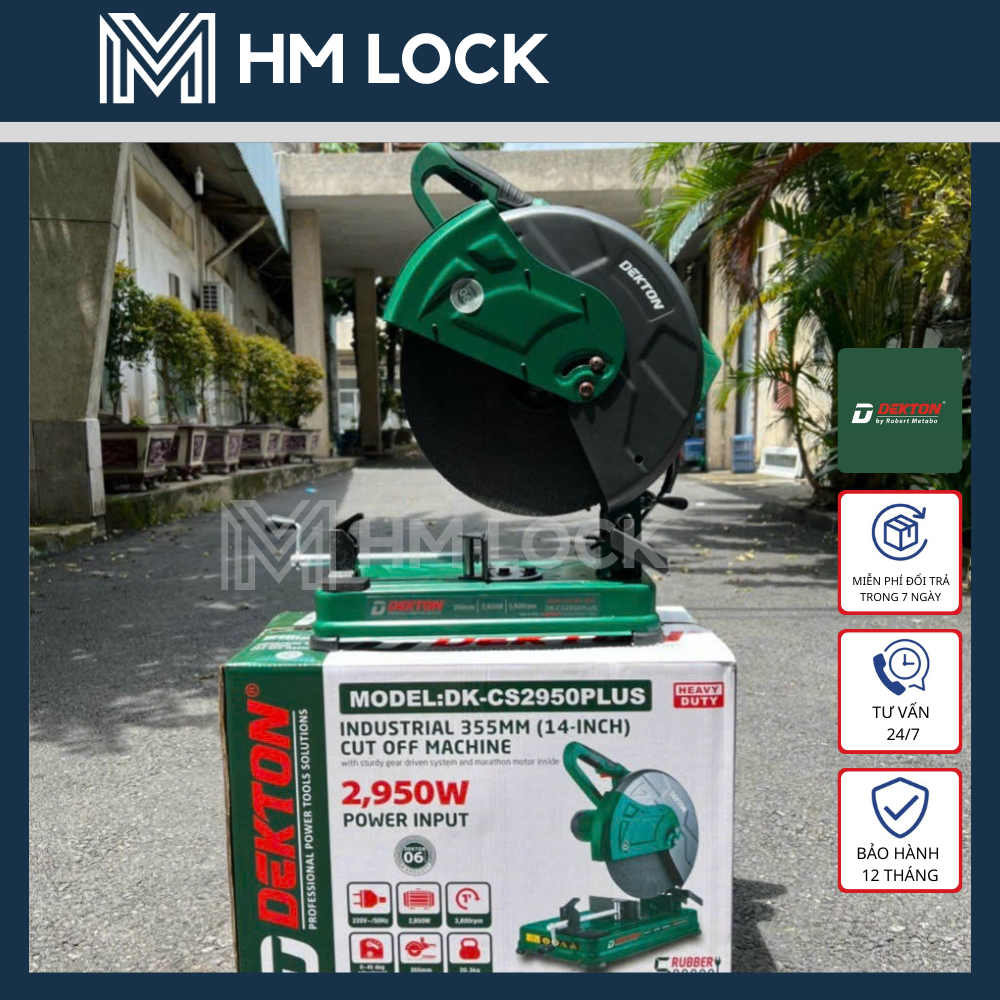 MÁY CẮT KIM LOẠI 355MM / 2950W DEKTON DK-CS2950PLUS - HÀNG CHÍNH HÃNG
