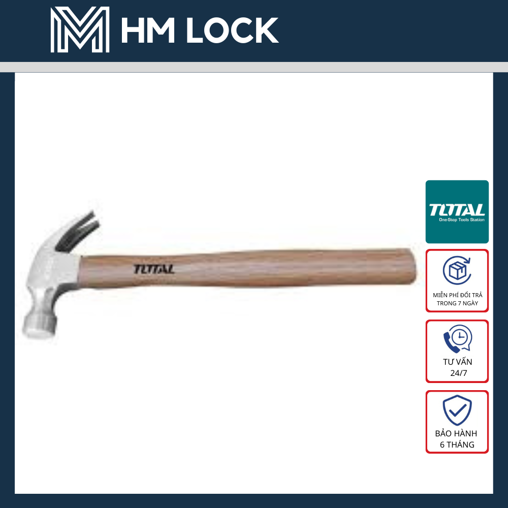 BÚA NHỔ ĐINH 220G, 450G TOTAL - HÀNG CHÍNH HÃNG - HM LOCK