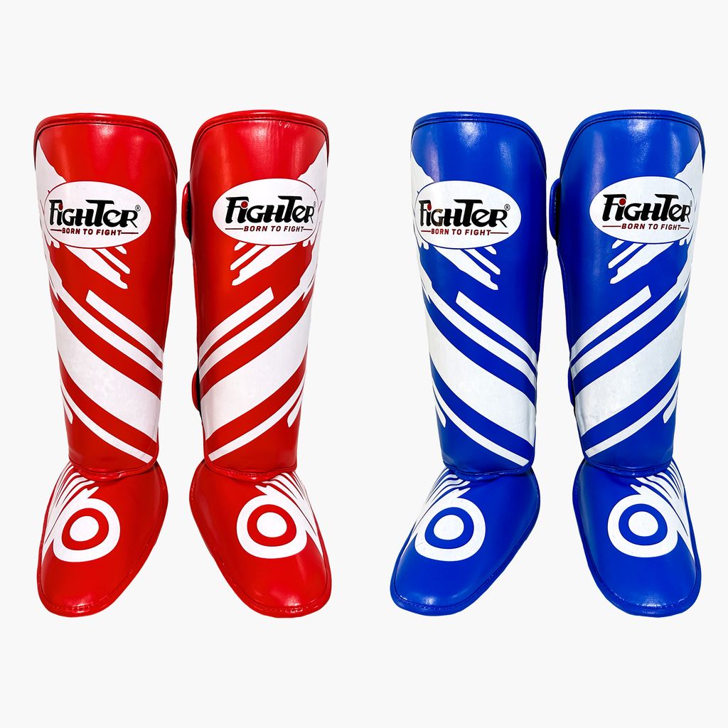 Giáp Chân Fighter K1 - Xanh, Đỏ