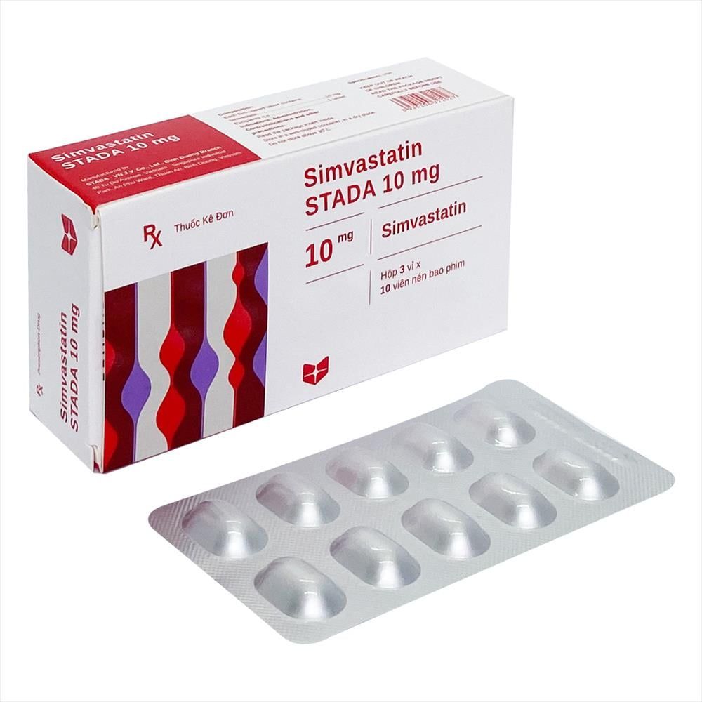 Simvastatin 10mg Stella (H/30v) – THUỐC SỈ SÀI GÒN