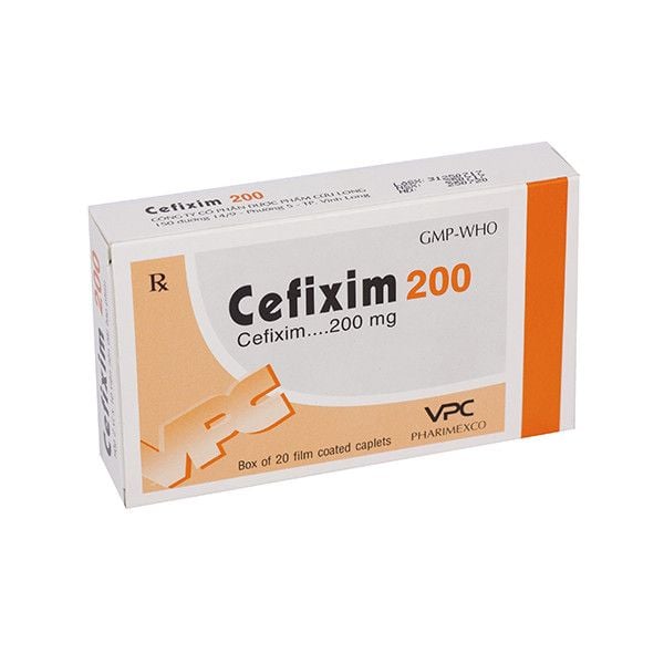 Cefixim 200 Cửu Long – THUỐC SỈ SÀI GÒN