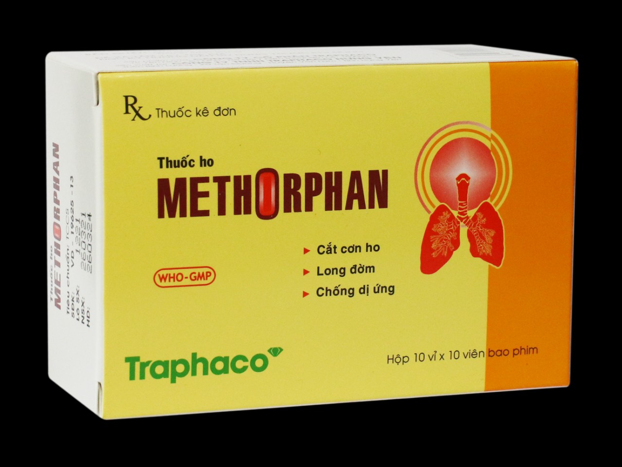 Methorphan Viên hôp 100 viên – Thuốc Sĩ Sài Gòn