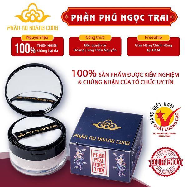 Phấn Phủ, Phấn Phủ Tinh Chất Ngọc Trai, 2 Màu , Phấn Nụ Hoàng Cung Dạn