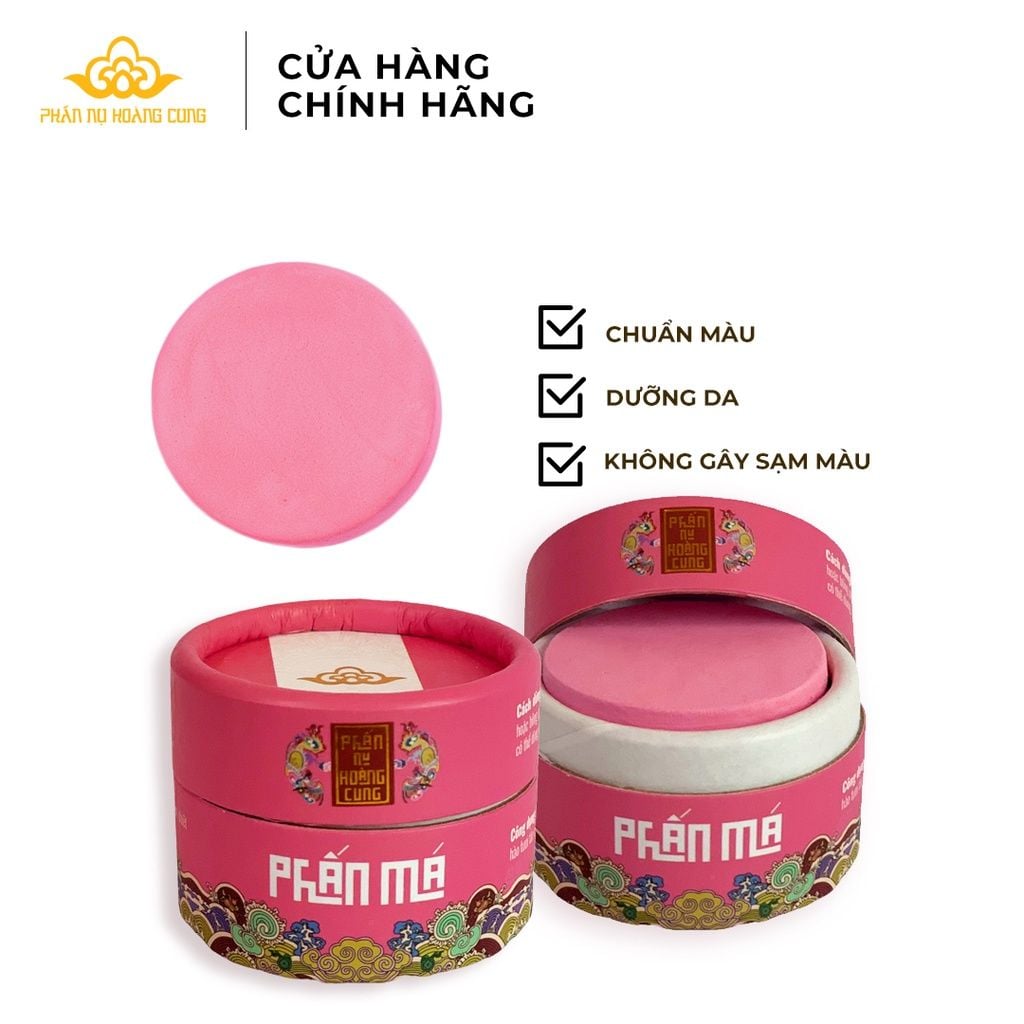 Phấn Má Màu Hồng Phấn Nụ Hoàng Cung 25g