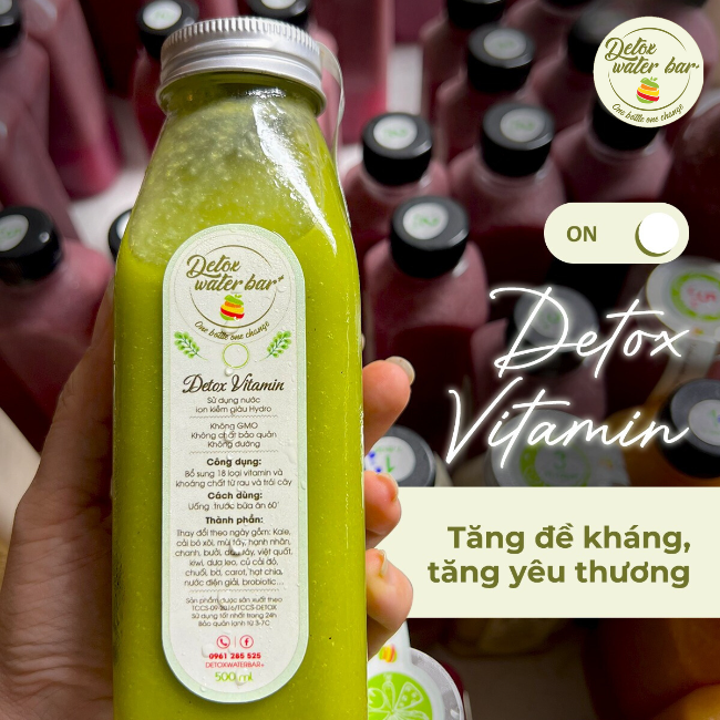Detox Vitamin – Detox Water Bar