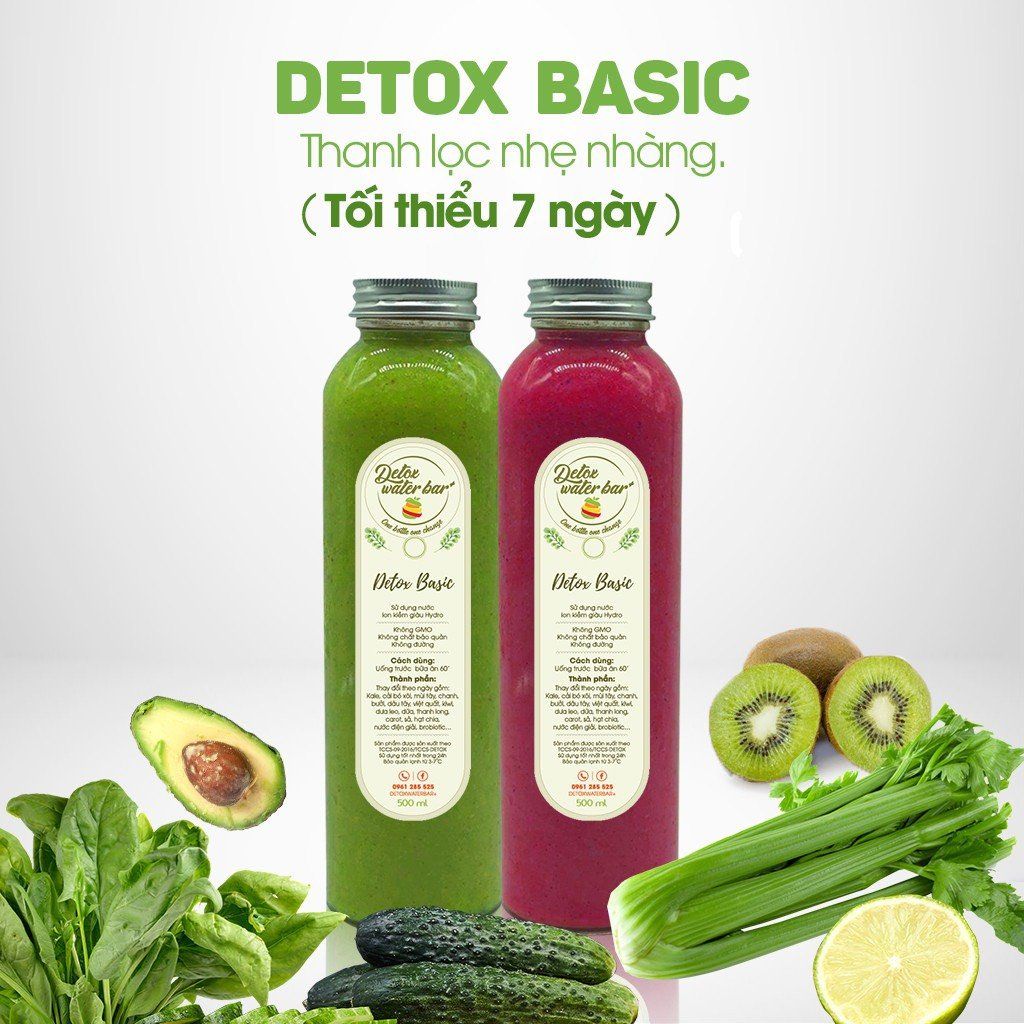 Detox Basic – Detox Water Bar