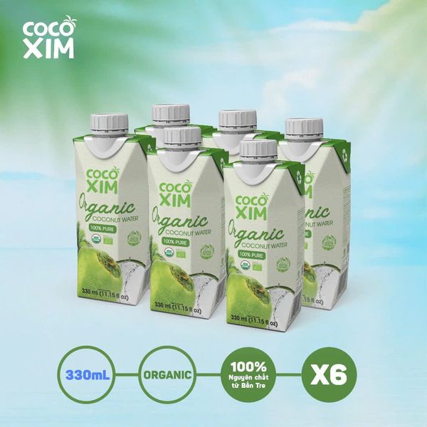 Cocoxim - Thương hiệu nước dừa, sữa dừa organic tốt cho sức khỏe