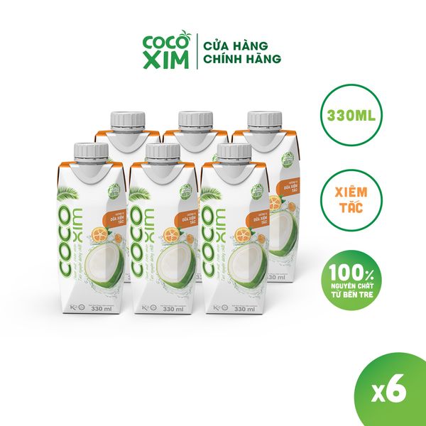 Cocoxim - Thương hiệu nước dừa, sữa dừa organic tốt cho sức khỏe