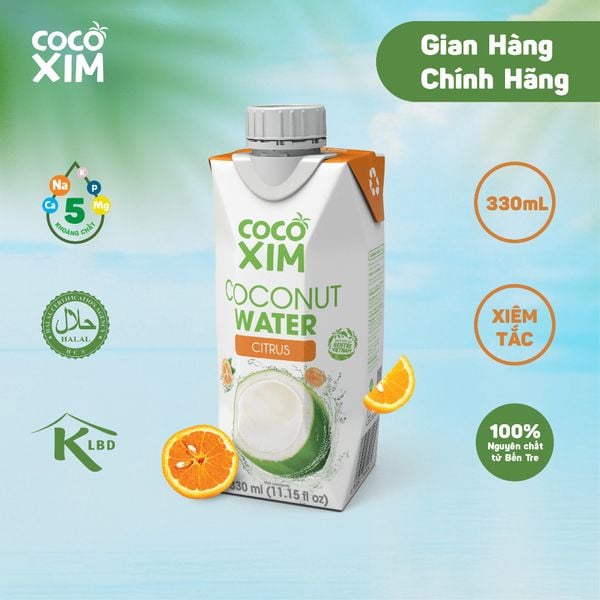Cocoxim - Thương hiệu nước dừa, sữa dừa organic tốt cho sức khỏe