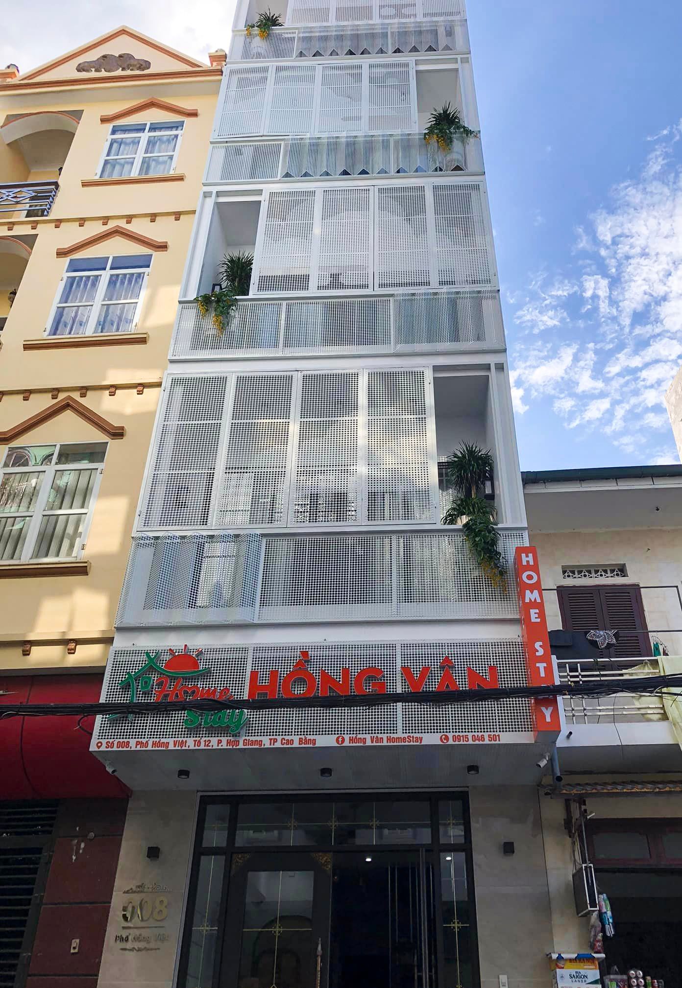 Thi công kiến trúc Hồng Vân Homestay – leafdecor