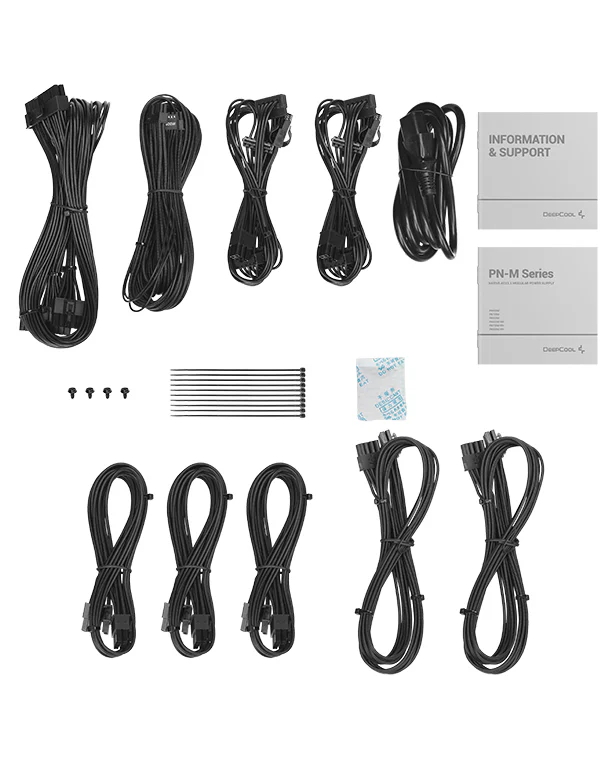 Nguồn máy tính Deepcool PN850M - 80 Plus Gold - ATX 3.1 - Full Modular ...