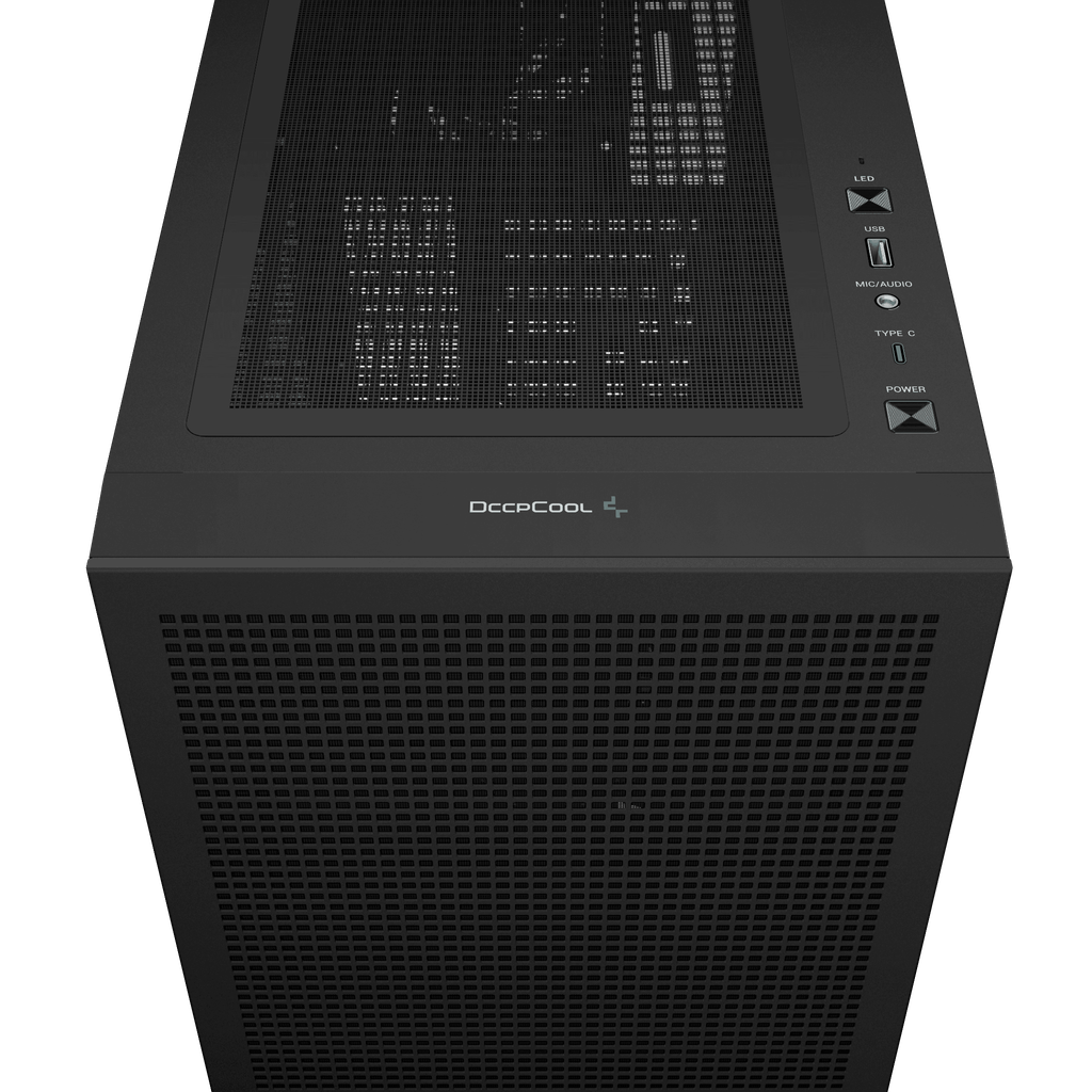 Vỏ máy tính Deepcool CH560 DIGITAL Black 4F – GEARVN.COM