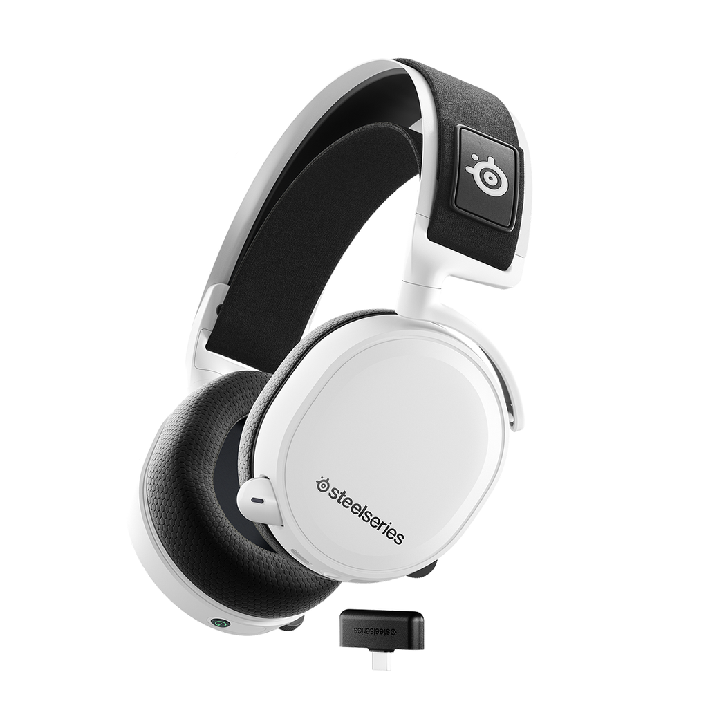 Tai nghe Steelseries Arctis 7 Plus Wireless White – GEARVN.COM