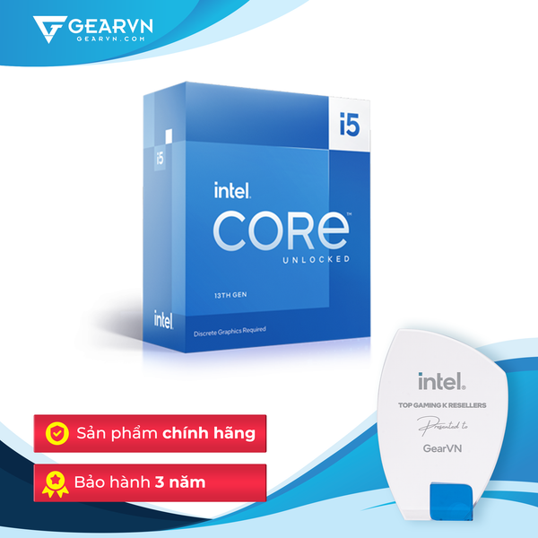 CPU Intel Core i5 13600KF / 3.5GHz Turbo 5.1GHz / 14 nhân 20 luồng ...