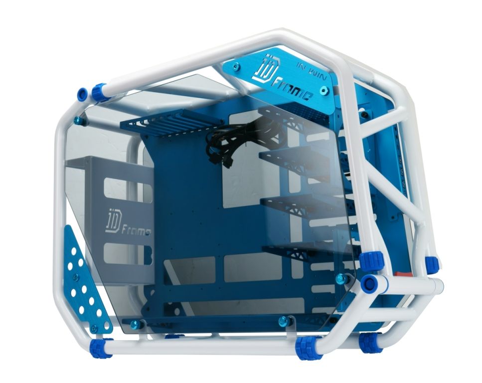 Case INWIN D-Frame 2.0 White/ Blue chính hãng – GEARVN.COM
