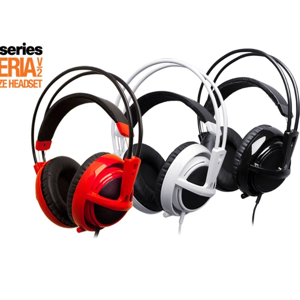 SteelSeries Siberia V2 Green Apple /Red/Orange – GEARVN.COM
