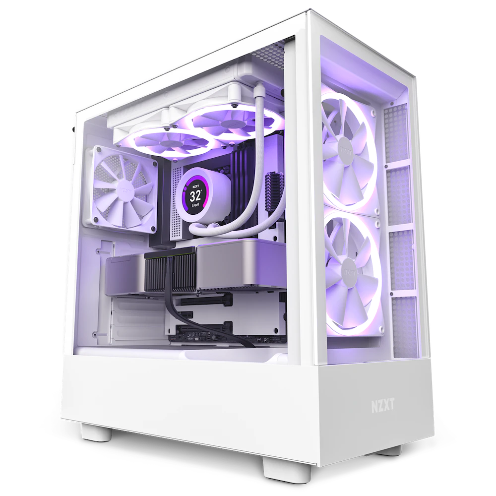 Vỏ máy tính NZXT H5 Elite White Giá Ưu Đãi – GEARVN.COM
