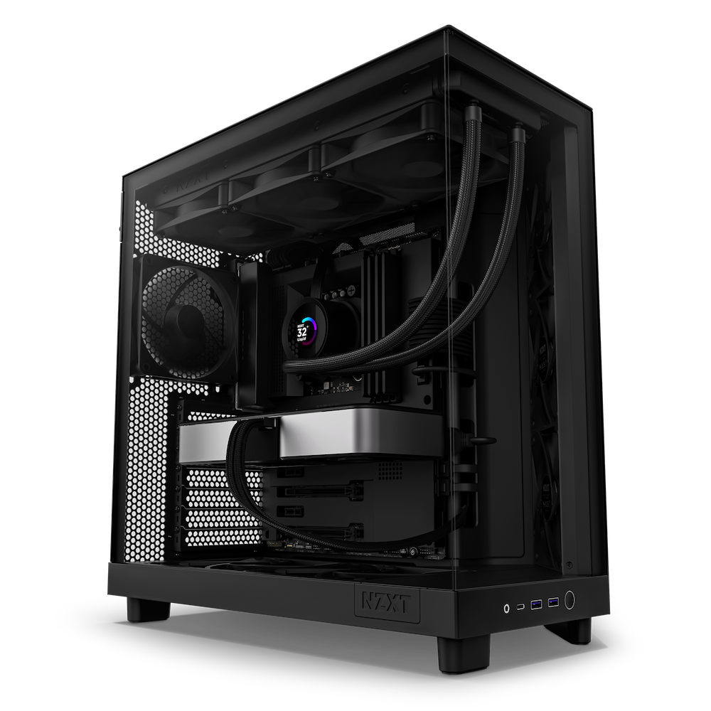 Vỏ máy tính NZXT H6 Flow Black chính hãng, giá tốt, tản nhiệt hiệu quả ...