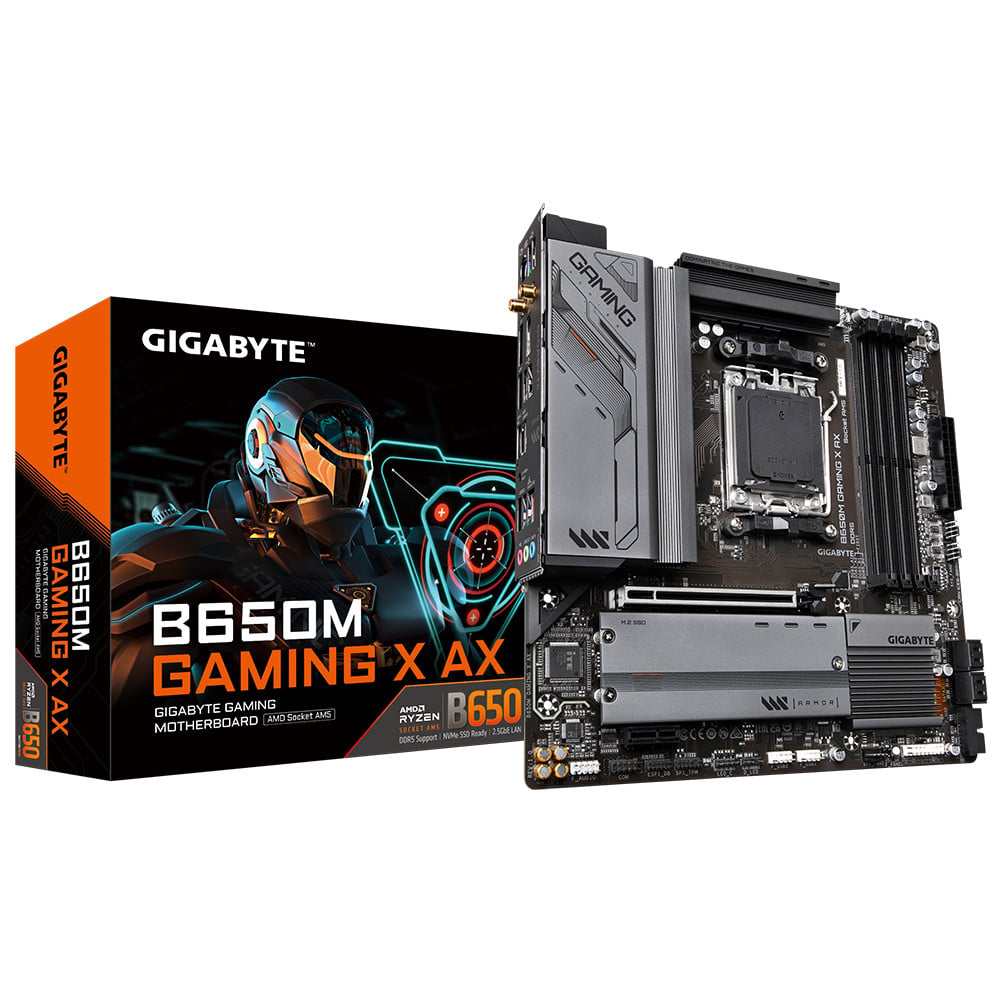 Mainboard GIGABYTE B650M GAMING X AX chính hãng, giá rẻ – GEARVN.COM