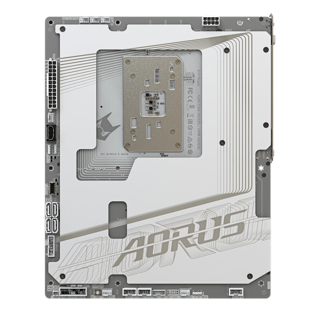 Bo mạch chủ GIGABYTE B650E AORUS STEALTH ICE (DDR5) – GEARVN.COM