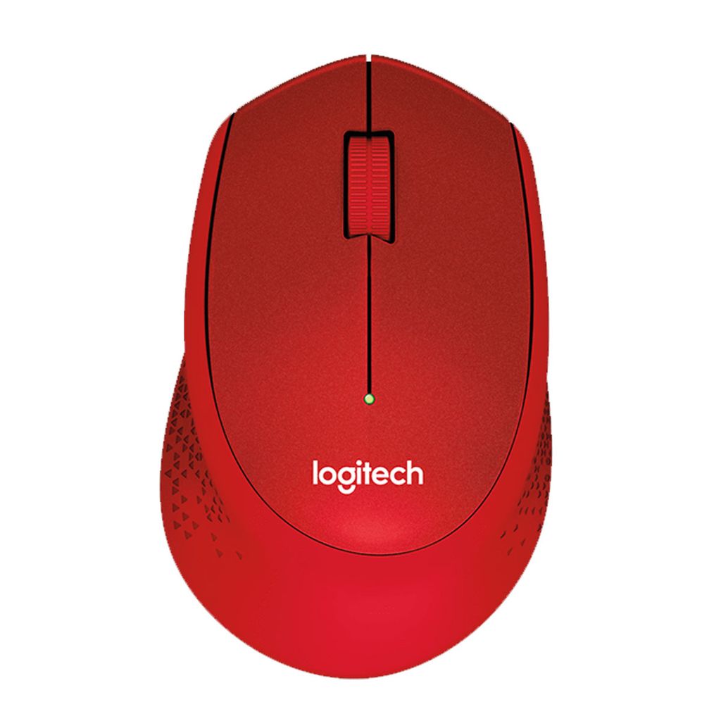Chuột không dây Logitech M331 Silent Red – GEARVN.COM