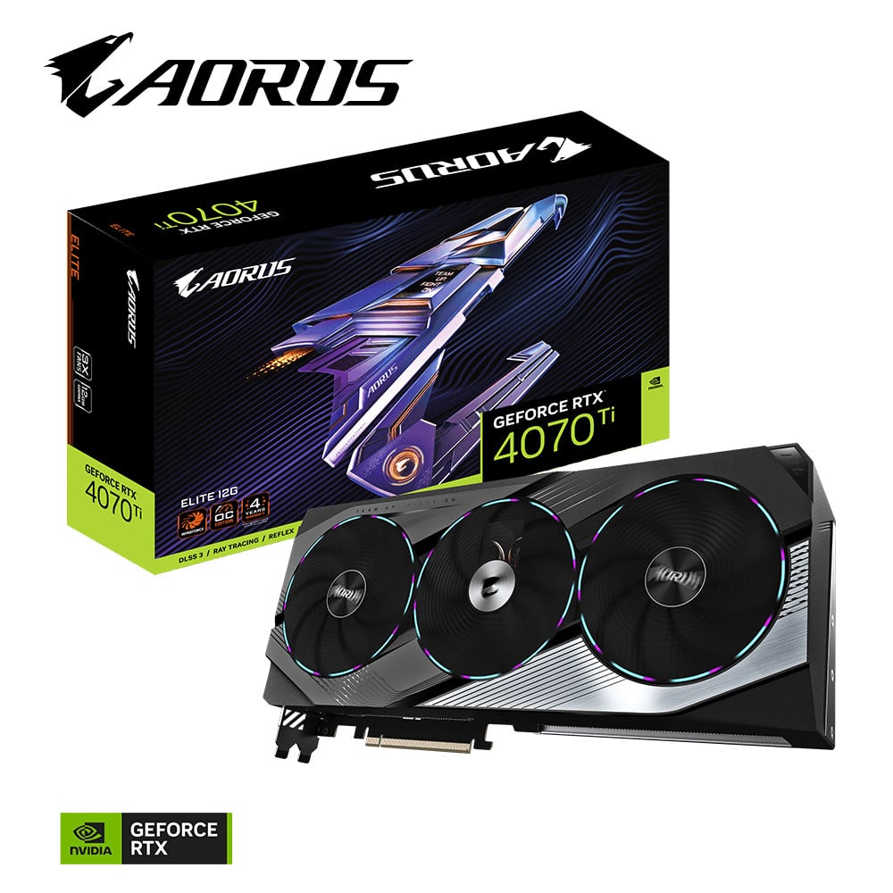 VGA GIGABYTE AORUS GeForce RTX 4070 Ti ELITE 12G chính hãng – GEARVN.COM
