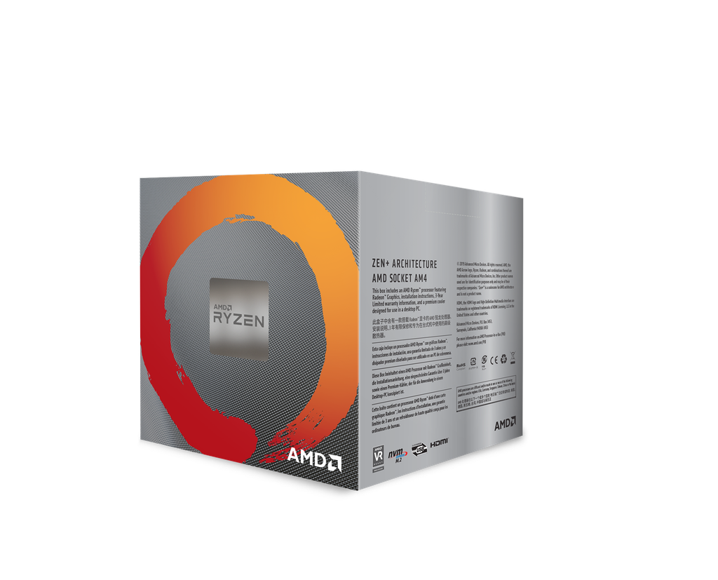 AMD Ryzen 5 3400G /6MB /3.7GHz /4 nhân 8 luồng – GEARVN.COM