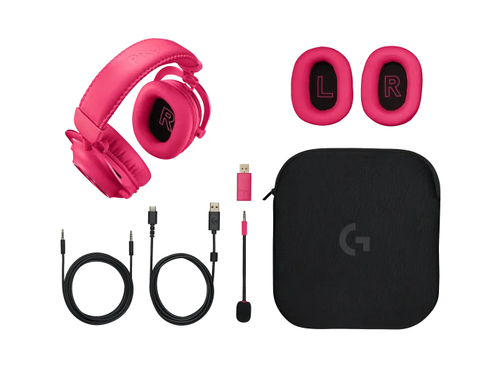 Tai nghe Logitech G PRO X 2 LIGHTSPEED Pink chính hãng, giá rẻ ...