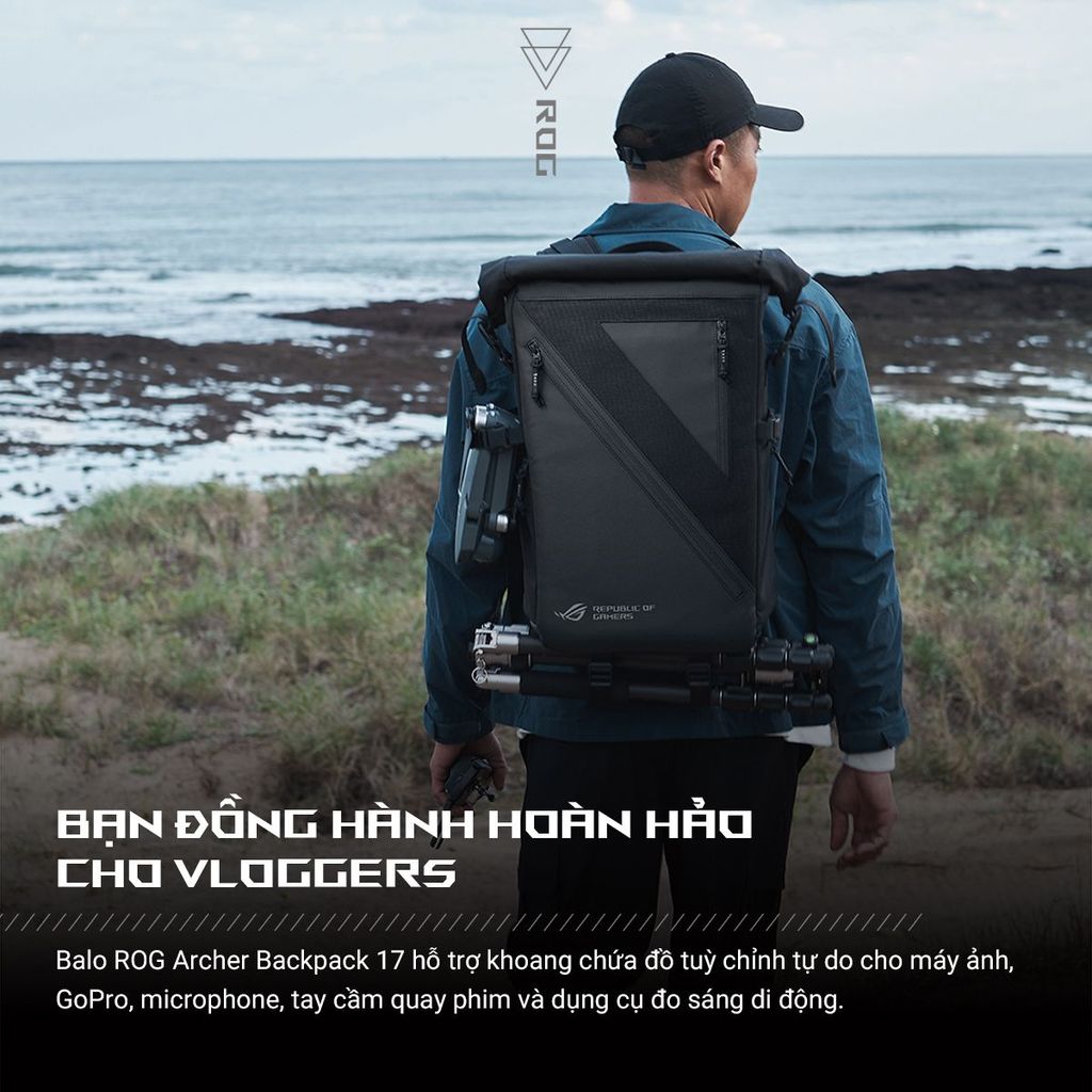 Balo ASUS ROG Archer Backpack 17 BP2702 – GEARVN.COM