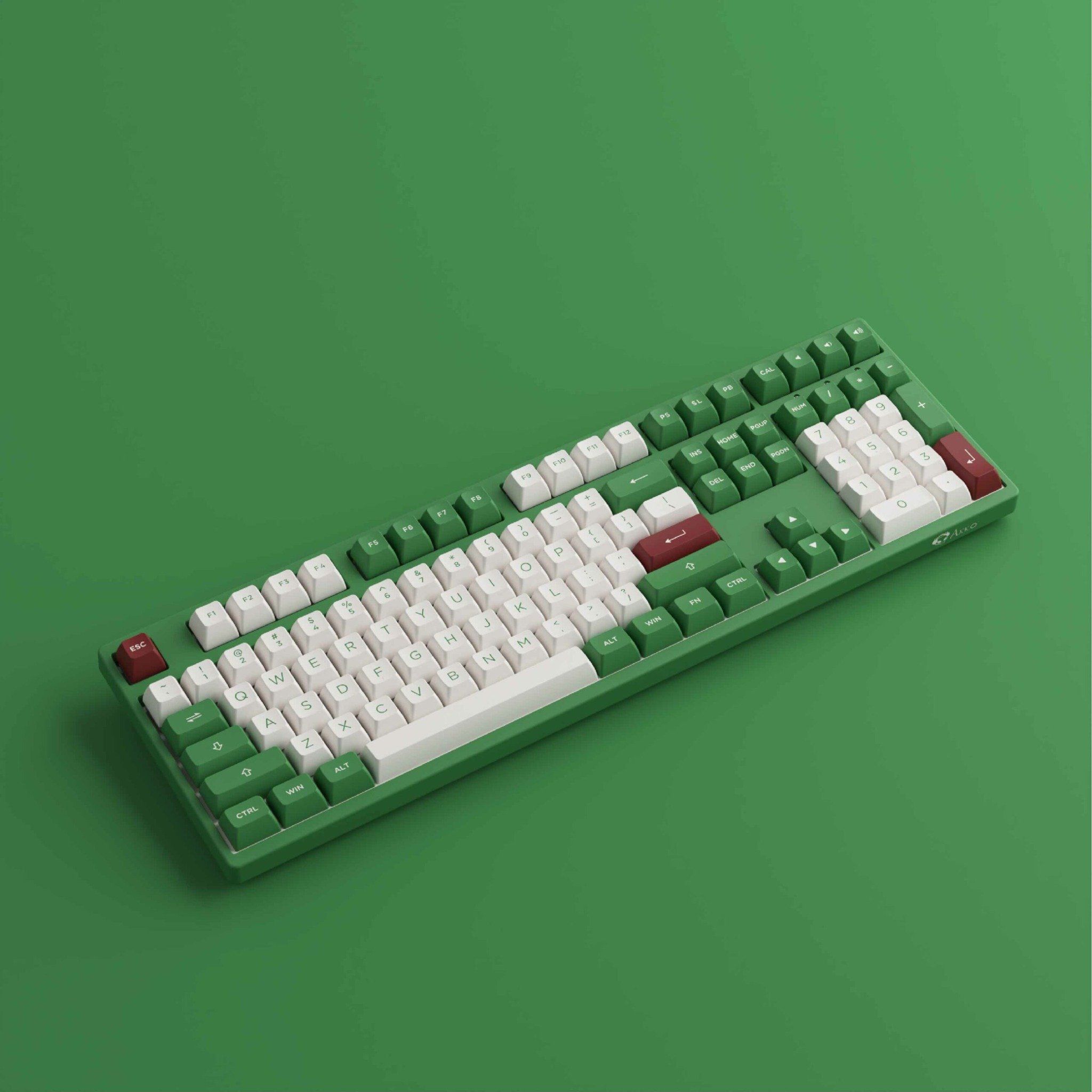 Bàn phím cơ AKKO 3108 RF Matcha Red Bean Akko Switch V3 Cream Yellow ...
