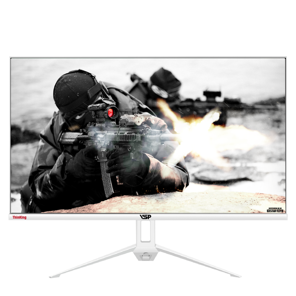 Màn hình VSP V2408S White 24" IPS 100Hz chính hãng, giá rẻ – GEARVN.COM