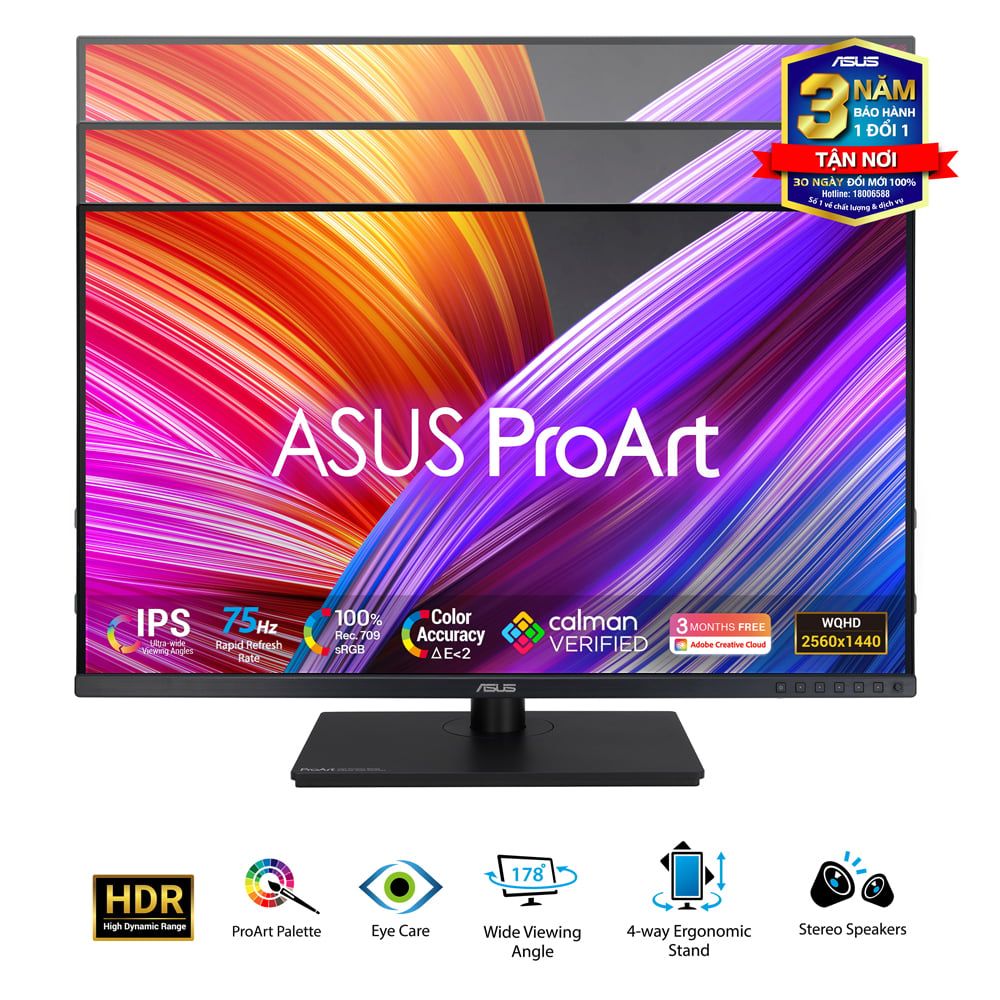 Màn hình ASUS ProArt PA328QV 32 inch IPS 2K 75Hz HDR10 chính hãng ...