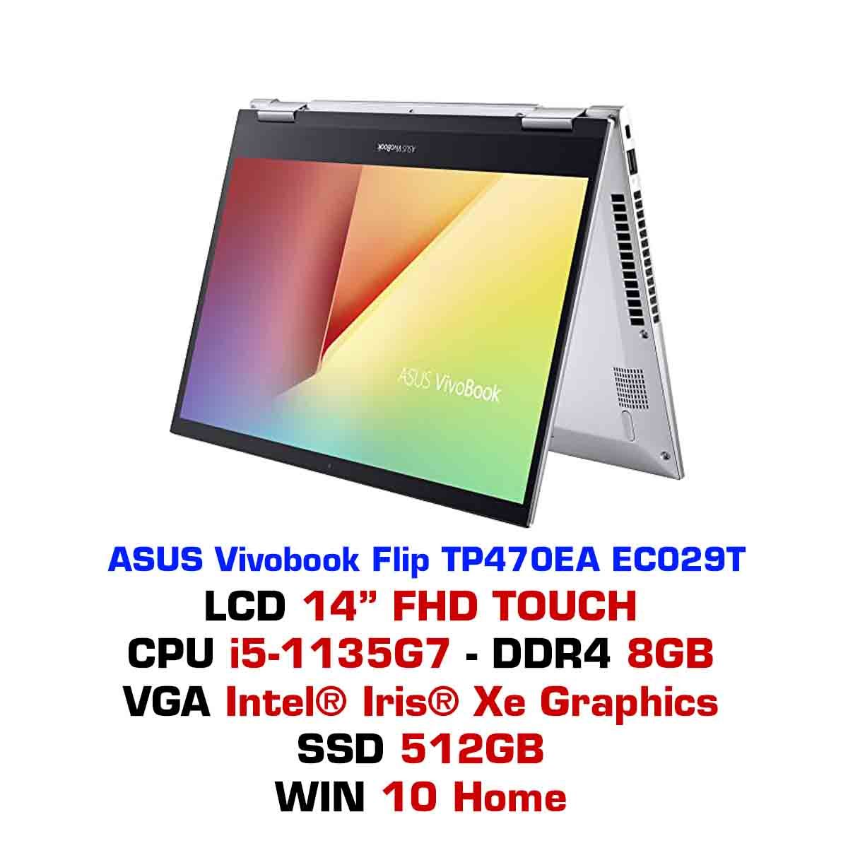 Laptop ASUS Vivobook Flip TP470EA EC029T – GEARVN.COM