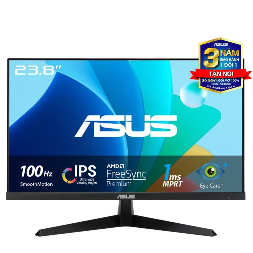 Màn hình ASUS VY249HF-R 24" IPS 100Hz viền mỏng chính hãng – GEARVN.COM