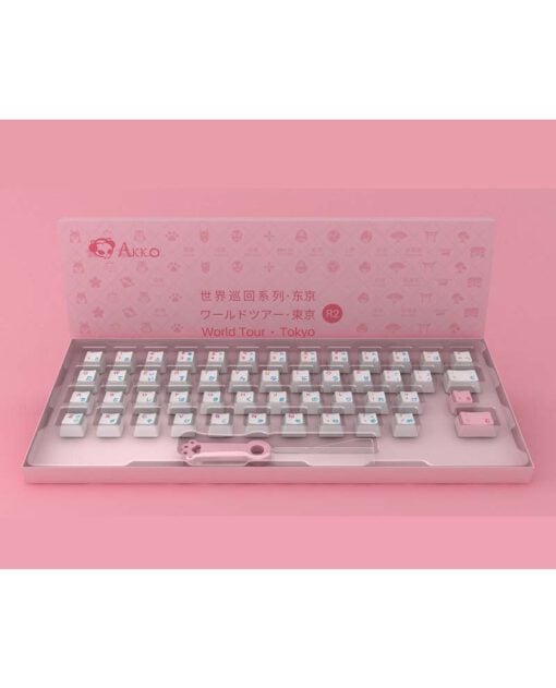 Keycap Akko World Tour Tokyo R2 – 49 keys (Language Kit) – GEARVN.COM