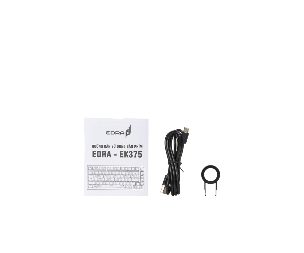 Bàn phím cơ E-Dra EK375 Alpha Blue Switch – GEARVN.COM