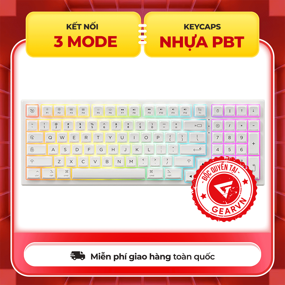 Bàn phím cơ AKKO PC98B Plus AIR – GEARVN.COM