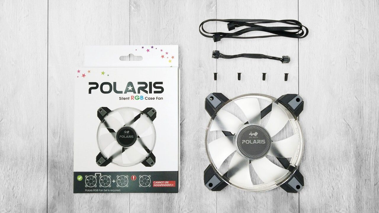Quạt tản nhiệt - Fan INWIN Polaris RGB (twin pack) – GEARVN.COM