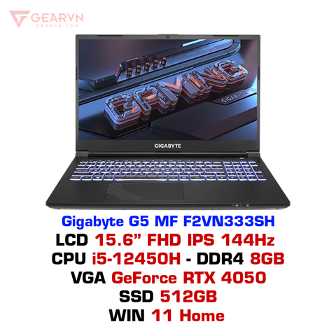 Laptop gaming Gigabyte G5 MF F2VN333SH chính hãng – GEARVN.COM